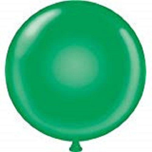 60" Giant Green Round Latex Balloon 1ct #6004 – BalloonsFast.com