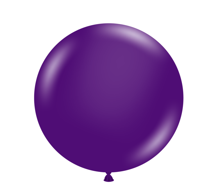 11" TUFTEX Crystal Purple See Through Latex Balloons 100ct #10017 – BalloonsFast.com