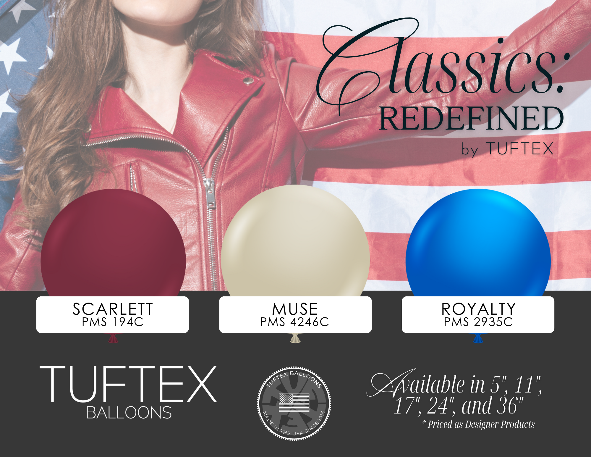 TUFTEX Classic Colors | BalloonsFast.com