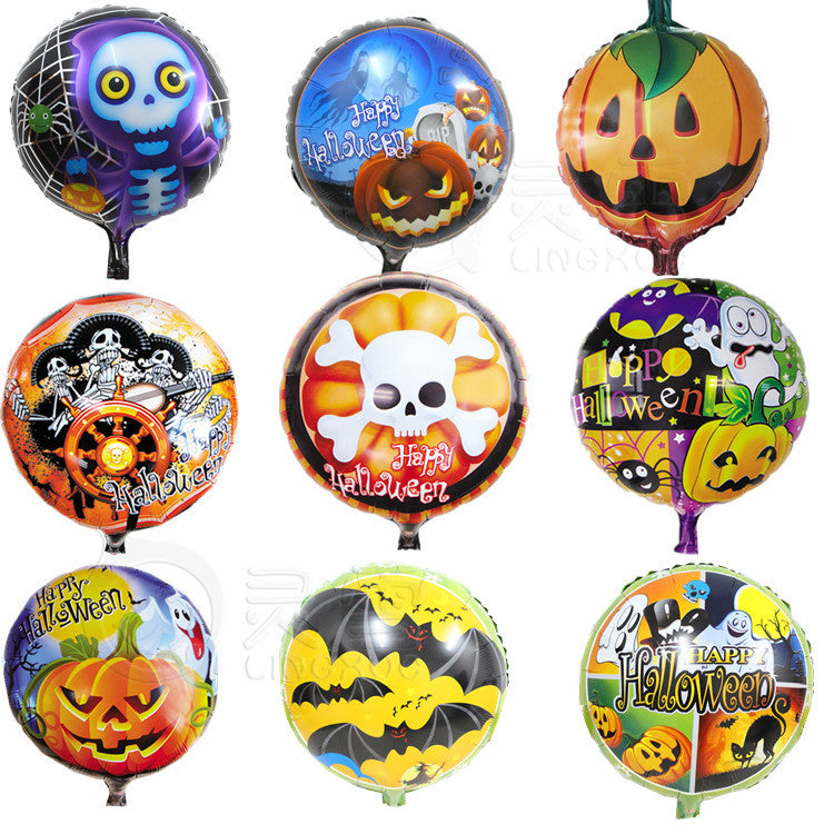 Halloween 18" Mylar Balloons Bulk Pack 100ct See Details – BalloonsFast.com