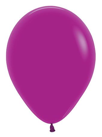 11" Sempertex Deluxe Purple Orchid Latex Balloons 100 Bag #53516 ...