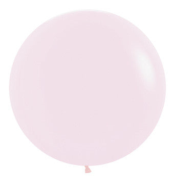 18" Sempertex Pastel Matte Pink Helium Balloons 25 Bag #55174 ...