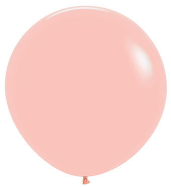 24" Sempertex Pastel Matte Melon Balloons 1 count #59519 – BalloonsFast.com